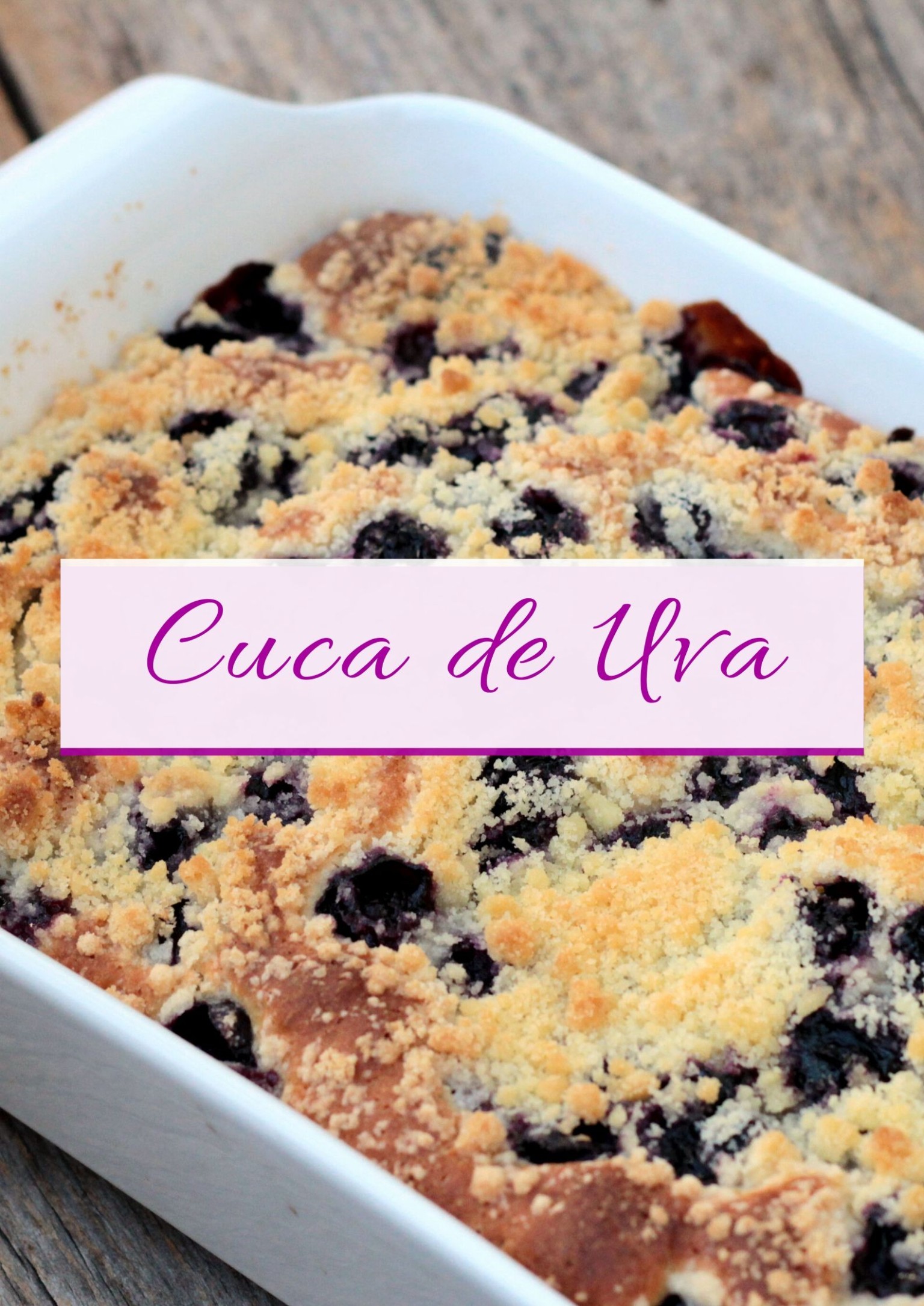 Cuca de uva | Receita gaúcha, tradicional e deliciosa - Mel e Pimenta Cuca de uva | Receita gaúcha, tradicional e deliciosa - Mel e Pimenta